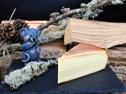 Brézain / Fromage à raclette fumée - 500g - Le Refuge de Marie-Louise